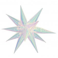 Iridescent Spike Star 65cm Shape
